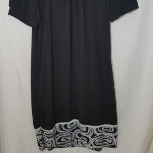 Guilia | Dresses | Guila Black And White Casual Semiformal Dress | Poshmark